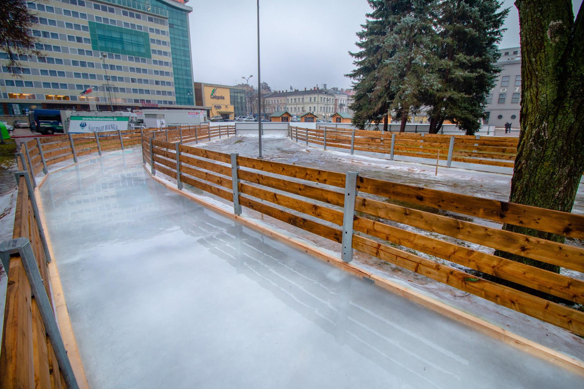 Vienīgā Baltijā! Daugavpilī atklās īpašu bezmaksas slidotavu | Latgales ...