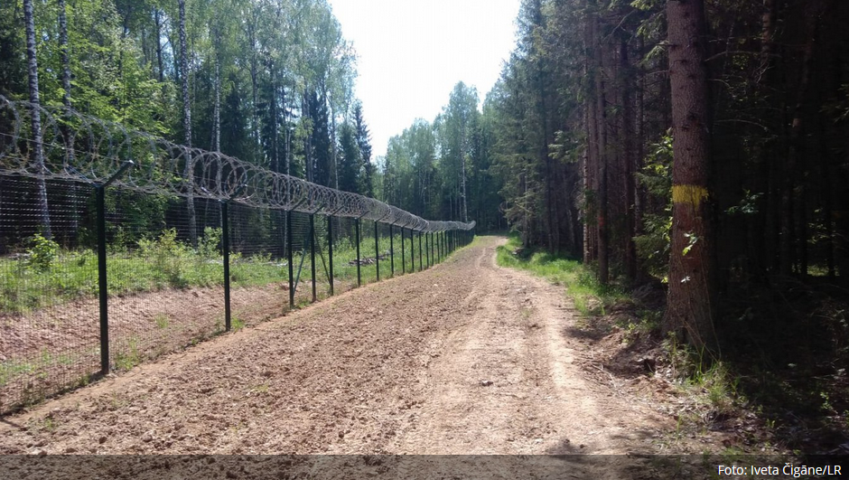 Uz austrumu robežas pēc robežjoslas un žoga izbūves krasi samazinājies ...