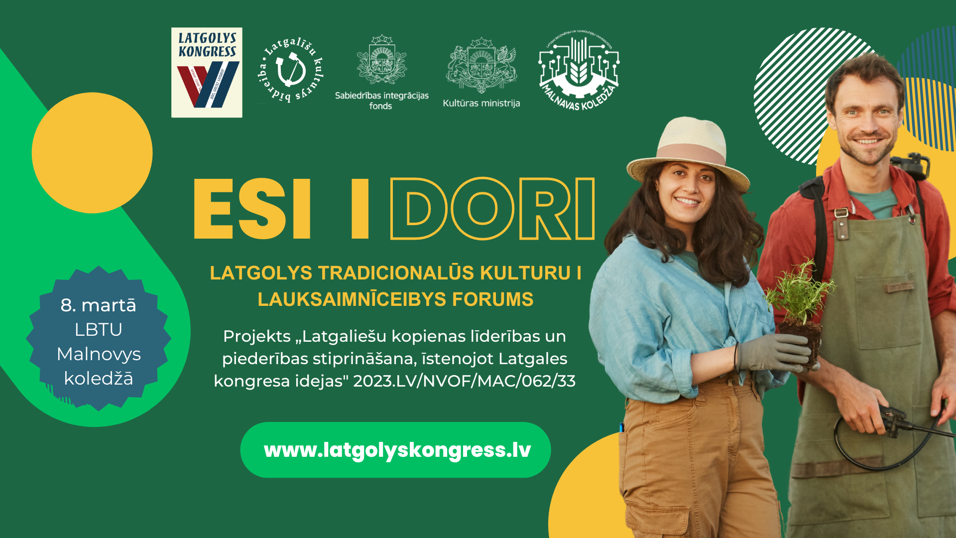 Latgales tradicionālo kultūru un lauksaimniecības forums LBTU Malnavas ...