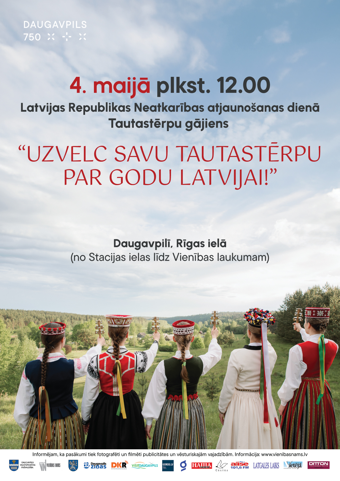 Daugavpilī notiks pirmais tautas tērpu gājiens | Latgales plānošanas ...